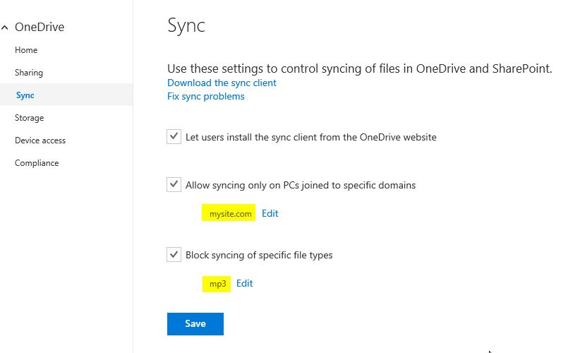 First look at the new #OneDrive Admin Center (Preview)